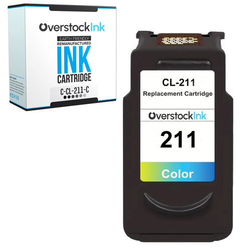 1PK OSI Compatible CL-211 Color Ink Cartridge for Canon PIXMA MP480 ...