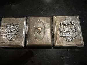 German Cigarette Case in Collectable Wwii Military Personal Gear for ...