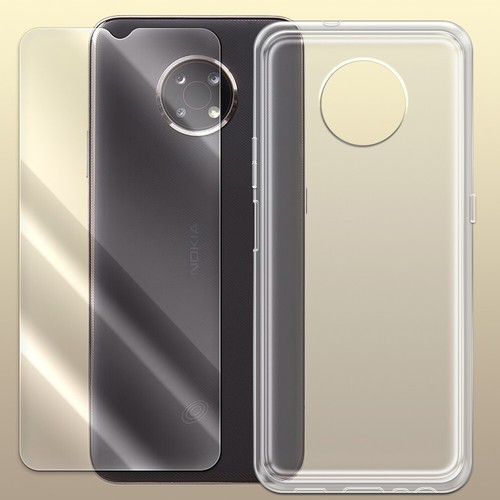 Ultra-Thin Screen Protector+Dustproof Protective Case for Nokia G300 5G ...