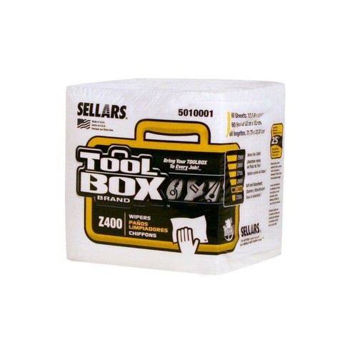 Sellars Absorbent Materials, Inc. 5010001 Z400 Quarterfold Wipers, 1-ply, 11.87 | eBay