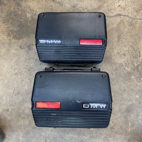 BMW Airhead R80GS R80ST R100GS Hard Luggage Bags Touring Case Set | eBay