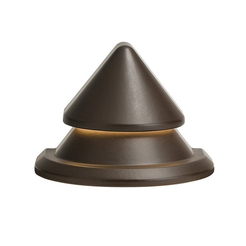 Kichler 2-Watt Olde Bronze Low Voltage Hardwired LED Step Light ...