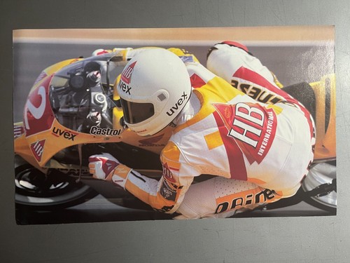 1993 Helmut Bradl's Grand Prix Motorcycle Print Picture - RARE Awesome ...