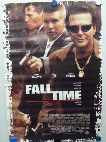FALL TIME 1993 Stephen Baldwin, Sheryl Lee, Mickey Rourke, Jason London ...