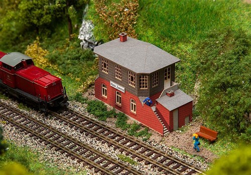 Faller 222109 - 1/160 / N Signal Box Zweckel - New | eBay