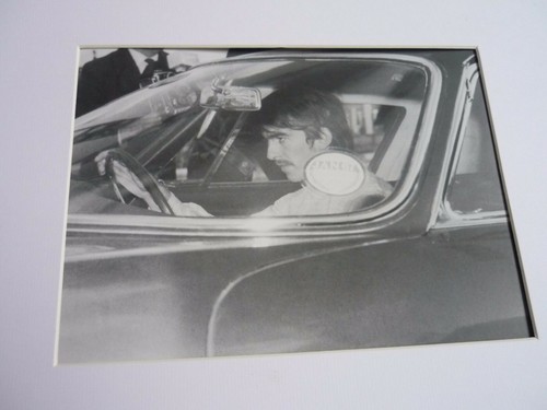 A4 Ready frame white mount official repro CELEBS GEORGE HARRISON LONDON ...