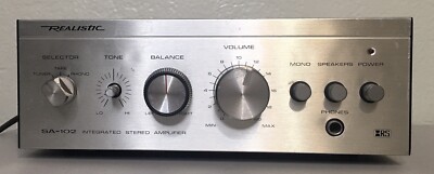 Realistic Vintage Tube Amplifiers for sale | eBay