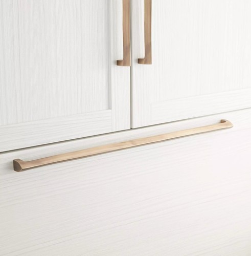 Signature Hardware 24" Rindahl Solid Brass Appliance Pull - Antique ...