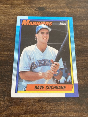 1990 Topps Dave Cochrane Rookie Seattle Mariners #491 C8091* | eBay