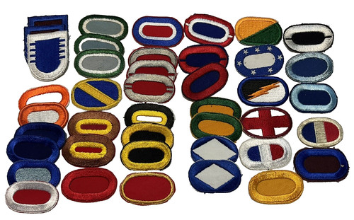 Lot of Ovals Many U.S. Army Airborne Infantry Regiment Parachute Wing Oval Patch | eBay