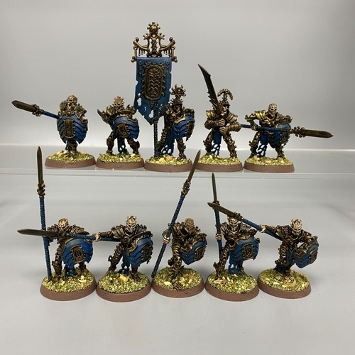 X 10 MORTEK GUARD OSSIARCH BONEREAPERS WARHAMMER AGE OF SIGMAR UNDEAD ...