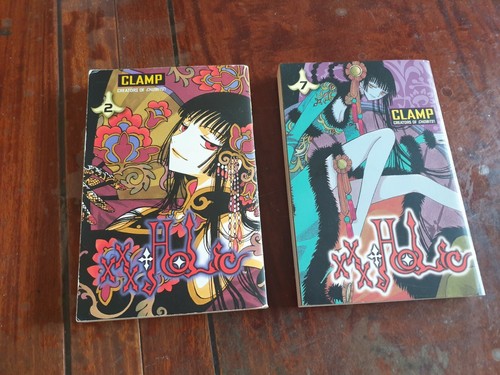 Xxx Holic Xxxholic 2 + 7 English Manga Book Bundle by CLAMP Manga ...