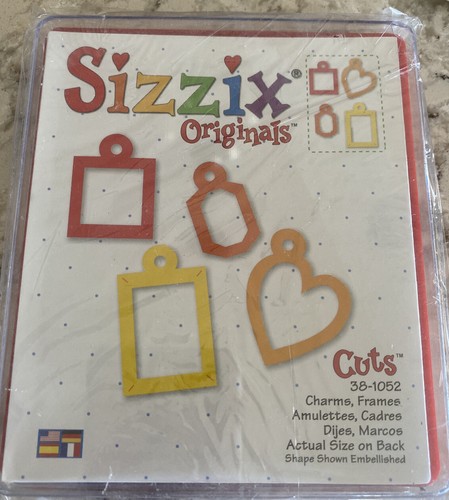 SIZZIX Large Die CHARMS FRAMES Sizzix Die # 38-1052 New Scrapbooking Cardmaking | eBay