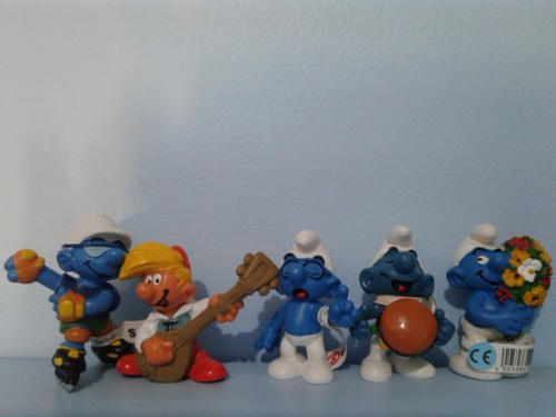 smurfs GROUP OF 5 Smurfs details in listing BNO3 | eBay Australia