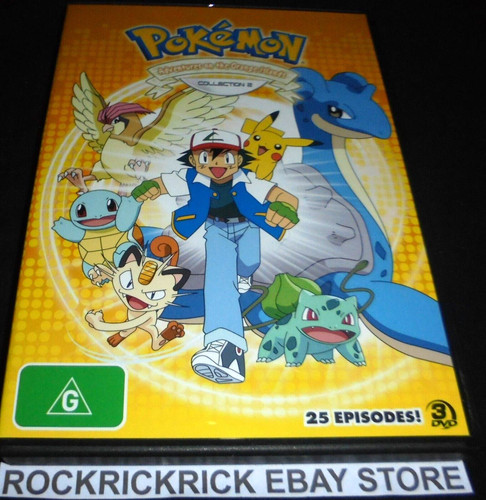 Pokemon - Adventures on the Orange Islands Collection 2 DVD 3 discs 25 ...