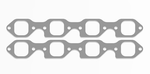 PAIR of 3/8 thick 304ss Header Flanges For Small Block Ford Dart/AFR ...