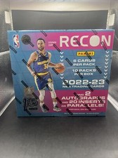 2022-23 Panini Recon Basketball Checklist, Set Details, Boxes