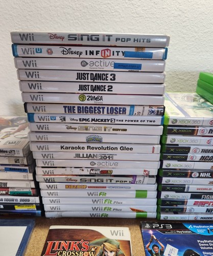 Lot 62 Wii Xbox360 Playstation DVDs | eBay