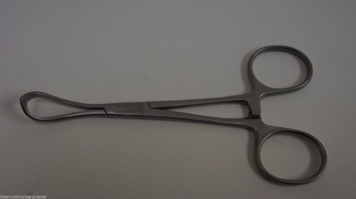 Michigan Instruments Non-Perforating Towel Forceps Curved 5.25in | eBay