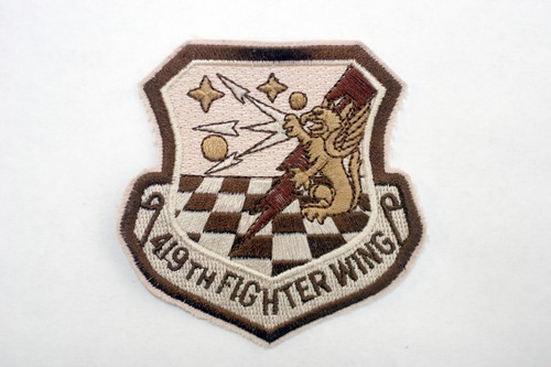 USAF 419th Fighter Wing Patch | eBay