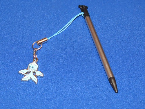 New 3DS XL Retractable Stylus Frillish Blue Charm - Stylus & Charm for ...