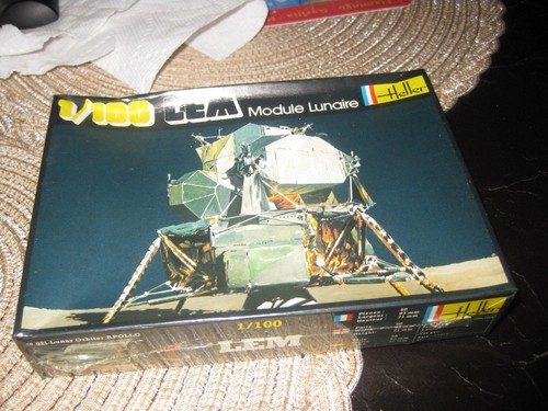 Sealed LEM Module Lunaire in 1/100 Scale by Heller | eBay