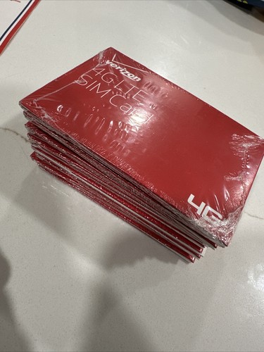 Verizon 4G LTE 4FF Nano SIM Card - 10 Pack DFILLSIM4FF-A | eBay