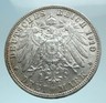 1912 F Germany GERMAN STATES Wurttemberg w WILHELM II Genuine Silver ...