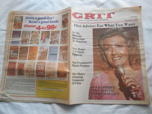 GRIT-DECEMBER 7,1980-AVA BARBER'S VERY SPECIAL CHRISTMAS GIFT | eBay
