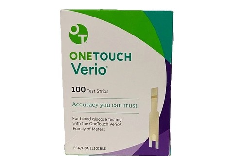 ONETOUCH STRIP VERIO 100CT LIFESCAN 353885009751| eBay