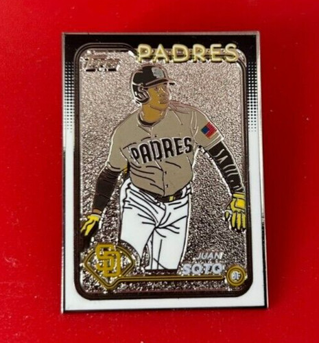 2024 Topps Series #1 JUAN SOTO Super Box Exclusive Collectors Enamel ...
