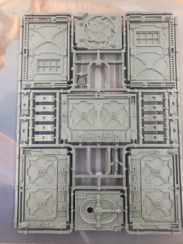 Warhammer 40k Necromunda Bulkhead Doors Games Workshop for sale online ...
