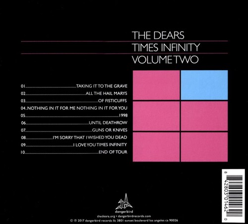 Times Infinity 2 by Dears (CD, 2017) for sale online | eBay