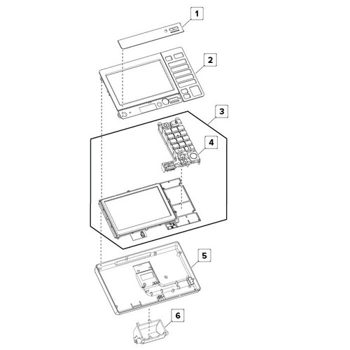 Lexmark 41X0573 Cover Op Base Panel (Control panel tub) #5 | eBay