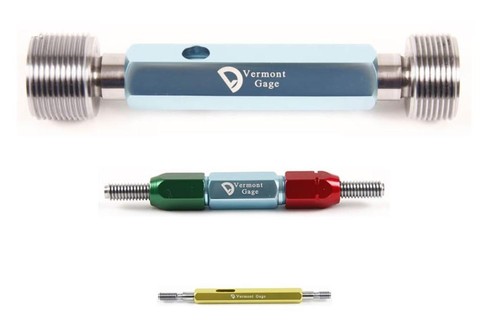 Vermont Standard Thread Plug Gage Assembly, GO/NOGO, 1/2-28 UNEF | eBay