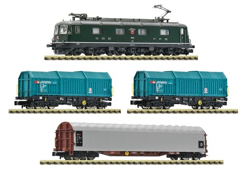 FLEISCHMANN 5560012 Scale N Set 4 Pieces: SBB Freight Train In Era V | eBay
