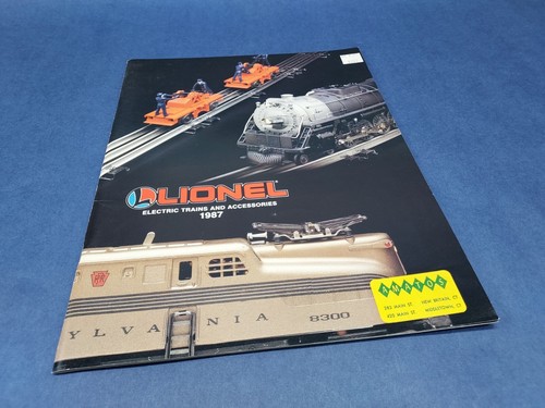1987 Lionel Scale Model Trains Train Catalog Pamphlet Hobby Railroad ...