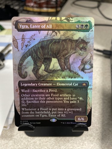 MTG Ygra, Eater of All Borderless BLB 0294 Foil Mythic NM | eBay