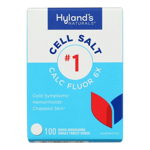 Hyland's - Calc Flour 6x Cell Salt - 100 Tablets (Pack of 3) | eBay