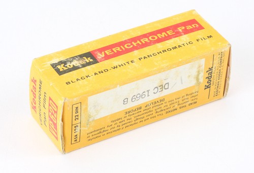 KODAK 620 VERICHROME PAN 125, BOXED, EXPIRED 1969, FOR DISPLAY ONLY/cks ...