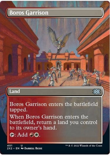 1 x Boros Garrison - Borderless - 2X2 - LP - Magic The Gathering - MTG ...