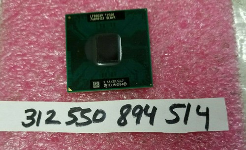 Intel Core Duo (SL8VR) T2300 1.66 GHz 2M-667 Laptop CPU Processor ...