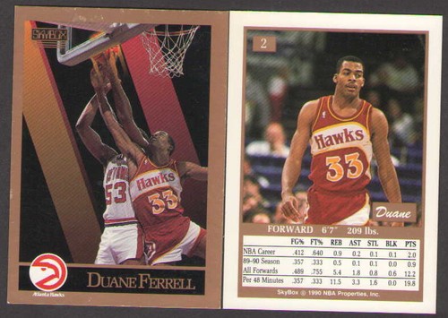 US. 1990-91 SkyBox NBA Sportcard. #2 Duane Ferrell | eBay