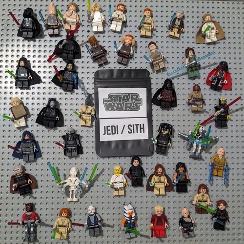 Lego Star Wars Mystery / Random Jedi Or Sith Mini-Figure & Accessory ...