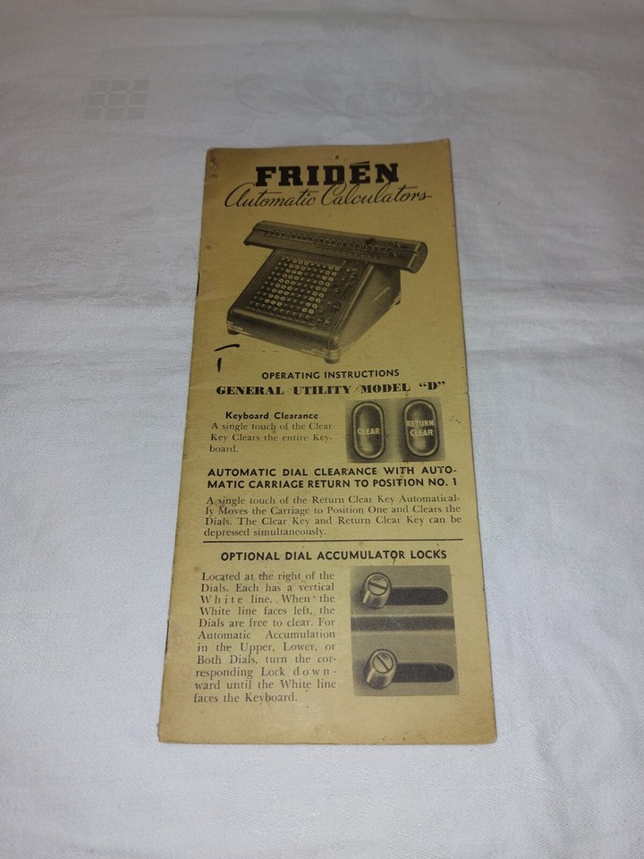 friden calculator products for sale | eBay