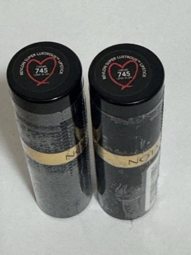 Lot of 2 - Revlon Super Lustrous Lipstick Creme - 745 Love is On | eBay
