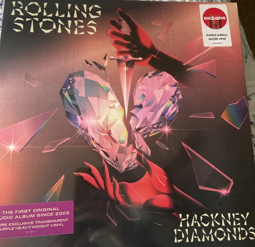 Rolling Stones Hackney Diamonds Purple Vinyl LP Target Exclusive New ...