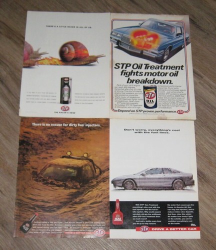 STP ADs Fuel Cleaner original FULL PAGED magazine pages PHOTO ...