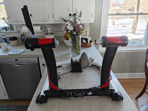 Elite Fluid Indoor Bike Bicycle Cycle Trainer, Made in Italy | eBay