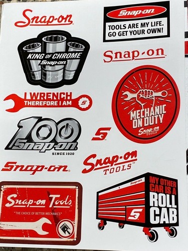 SNAP-ON STICKERS 100TH ANNIVERSARY FAST FREE SHIPPING | eBay